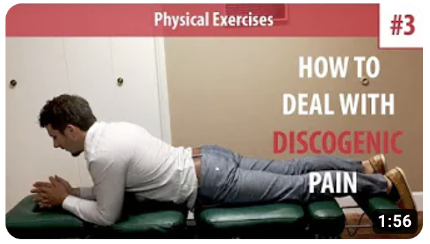 How To Deal With Discogenic Pain – Dr.Verg