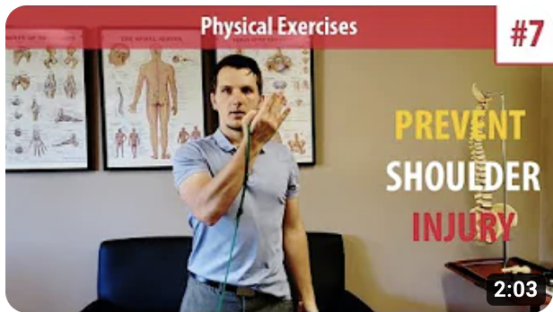 Prevent Shoulder Injury – Dr.Verg